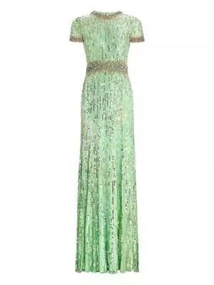 Green Long Dresses