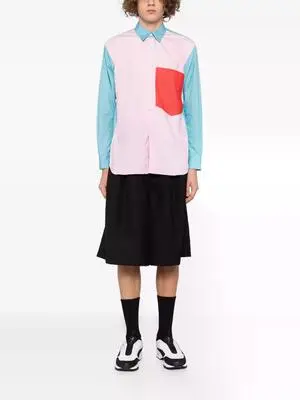 Comme Des Garçons Colour-patch Shirt