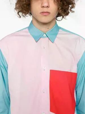 Comme Des Garçons Colour-patch Shirt