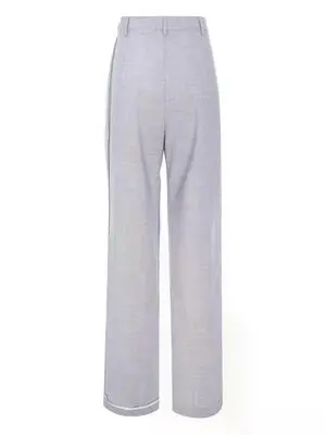 CUANNA Pinstripe Panel Trousers
