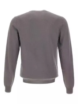 SUN 68 Crew-neck Long-sleeve Sweater - Grey