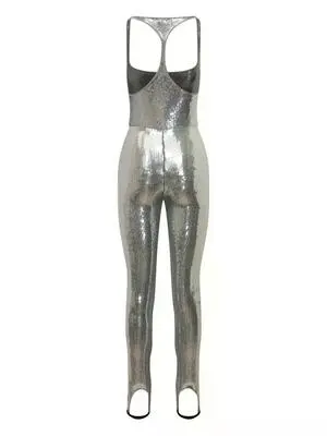 Dsquared2 Full-sequin Stirrup Jumpsuit