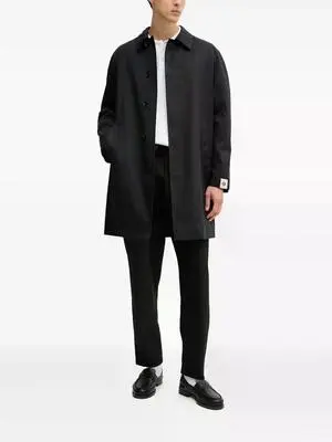 Bally Logo-patch Coat