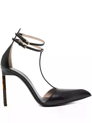 TOM FORD 105mm T-strap Pumps - Black