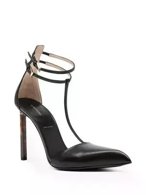 TOM FORD 105mm T-strap Pumps - Black