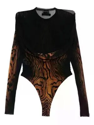 JEAN PAUL GAULTIER The Wood Bodysuit - Brown