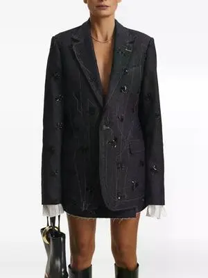 CUANNA Sequin-embellished Blazer