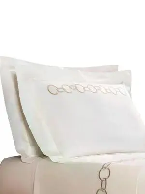 Frette Links Embroidery Duvet Set