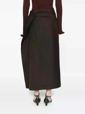 Séfr Button Slit Skirt