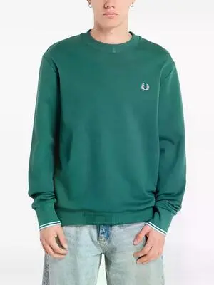 Fred Perry Embroidered Sweatshirts Hoodies For Men