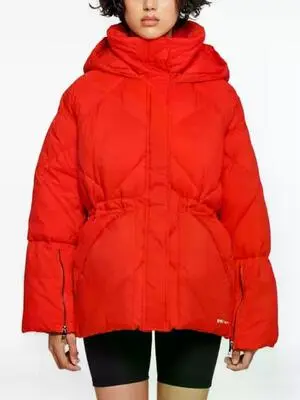 OOF WEAR Quilted Hooded Parka