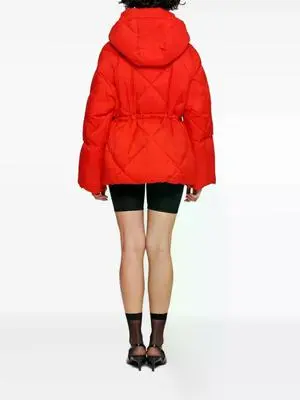 OOF WEAR Quilted Hooded Parka