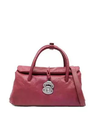 ZANELLATO Dotta Small Tote Bag - Red
