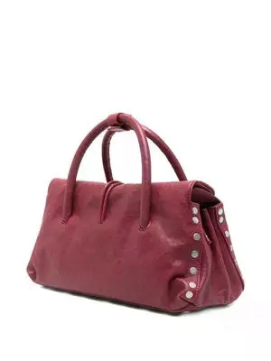 ZANELLATO Dotta Small Tote Bag - Red