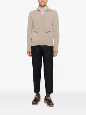 LUIGI GENTILE Zipped Cardigan
