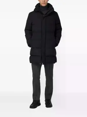 Boggi Milano Padded Coat - Black