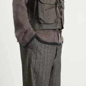 Engineered Garments Herringbone Wool Officer Pant