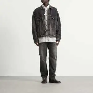 Junya Watanabe Garment Treated Jeans - Grey