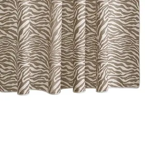 MATOUK Regine Linen Shower Curtain, 72w X 72l - Coconut