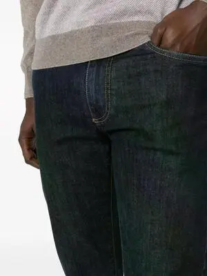 Canali Low-rise Straight-leg Trousers