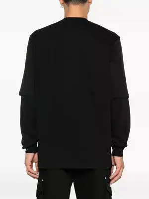 YES LONDON Layered-sleeve Sweatshirt