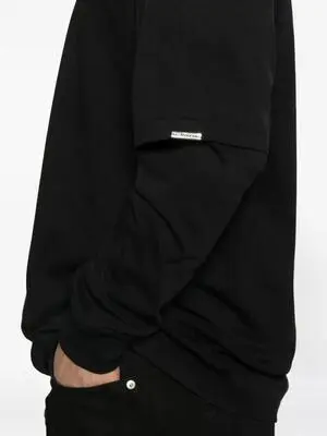 YES LONDON Layered-sleeve Sweatshirt