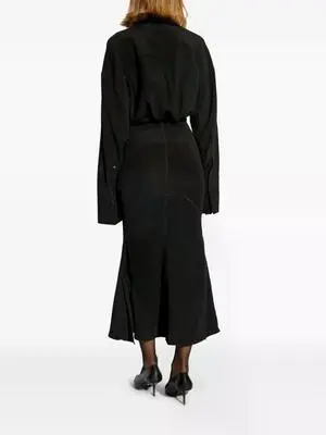 Sportmax Oltre Mkdi Dress - Black