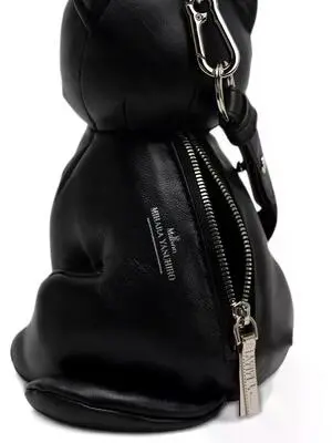 Mihara Yasuhiro Cat Shoulder Bag - Black