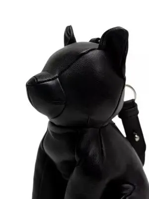 Mihara Yasuhiro Cat Shoulder Bag - Black