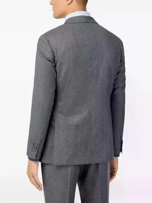 Boggi Milano Single-breasted Wool Blazer