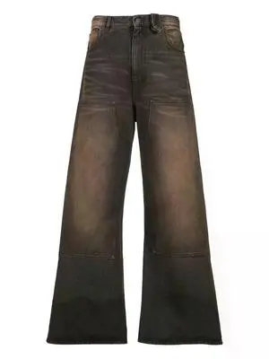 EGONLAB Panelled Trousers - Black