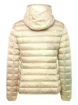 SAVE THE DUCK Hooded Zip-up Coat - Neutrals