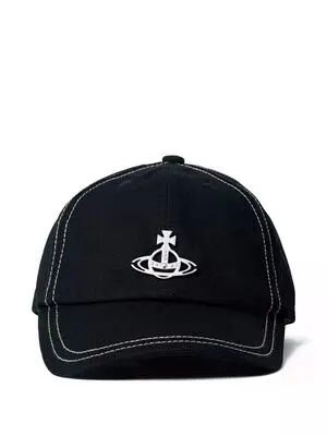 VIVIENNE WESTWOOD Logo Cap - Black