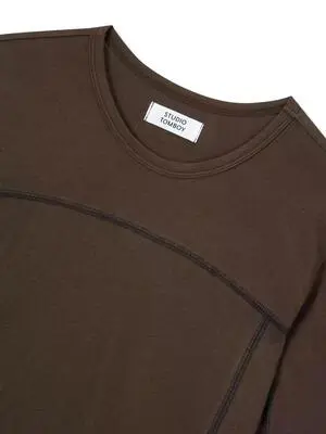 STUDIO TOMBOY Stitch-detail Long-sleeve T-shirt