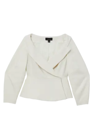Karen Millen Compact Peplum Tailored Jacket