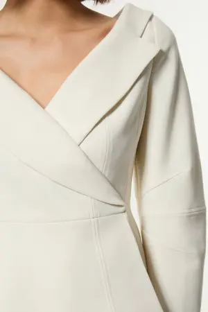 Karen Millen Compact Peplum Tailored Jacket