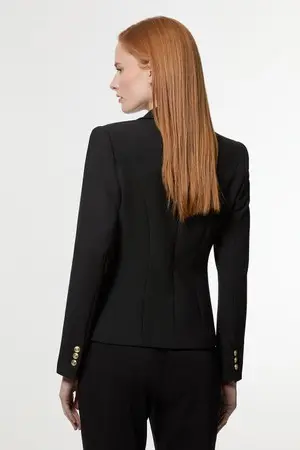 Karen Millen Petite Tailored Military Blazer
