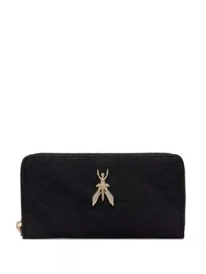 Patrizia Pepe Fly-motif Wallet - Black