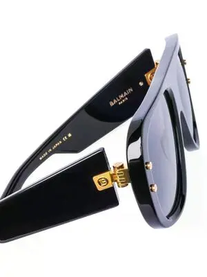 Balmain Pulse Pilot-frame Sunglasses - Black