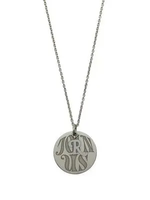 Raf Simons Clasp-fastening Pendant Necklace - Silver