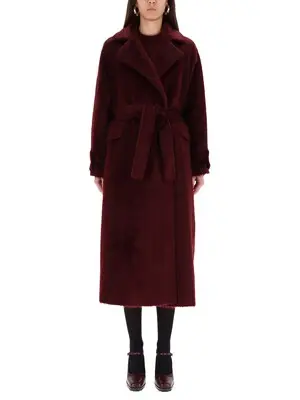 Max Mara Albata Coat - Red