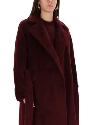 Max Mara Albata Coat - Red