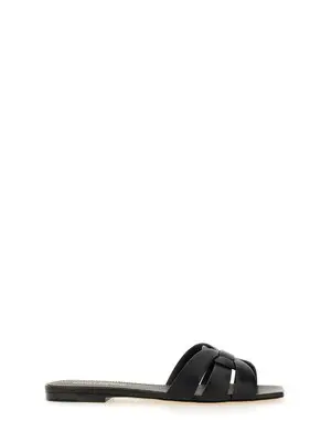 Saint Laurent Mule Tribute - Black