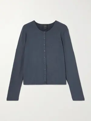 LESET Lauren Jersey Cardigan