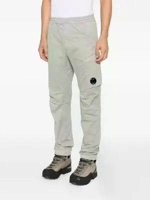 C.P. COMPANY Sateen Cargo Pants - Grey