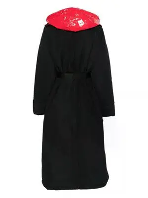 Plan C Belted Hooded Trench Coat