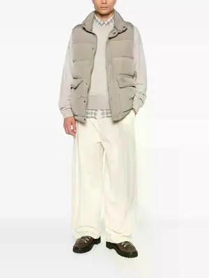 Maison Kitsuné Puffer Gilet - Grey