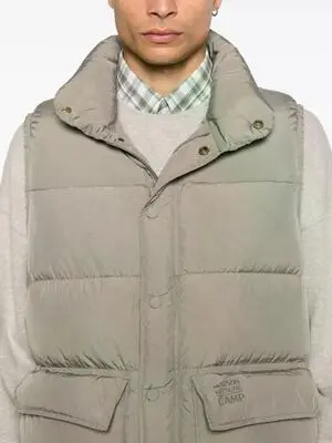 Maison Kitsuné Puffer Gilet - Grey