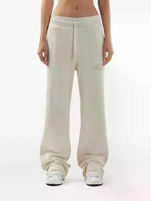 Gcds Logo-print Track Pants - Neutrals