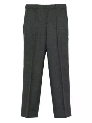 Moschino Mélange-effect Tailored Trousers